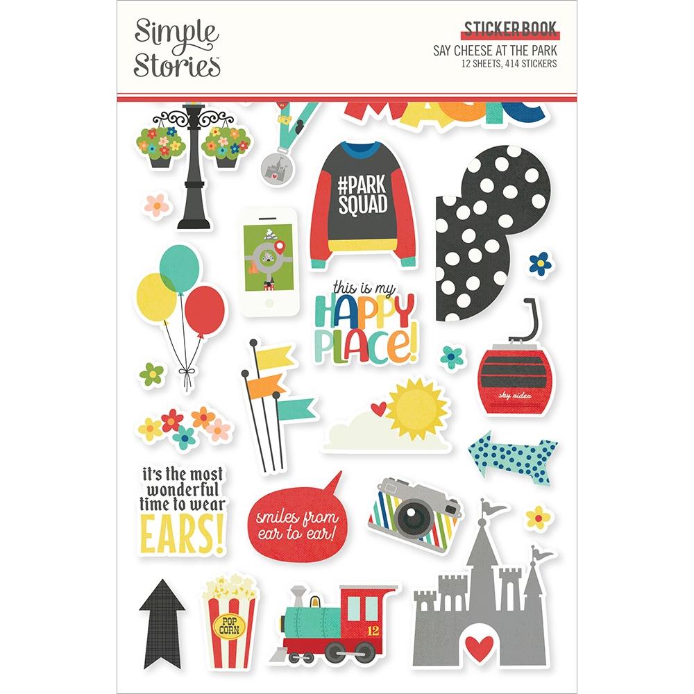 Simple Stories Sticker Book - Say Cheese At The Park